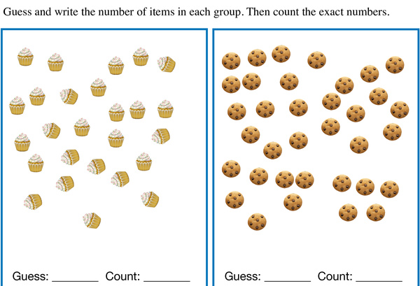 Estimation and Counting Adventure | Free Printables for Kids