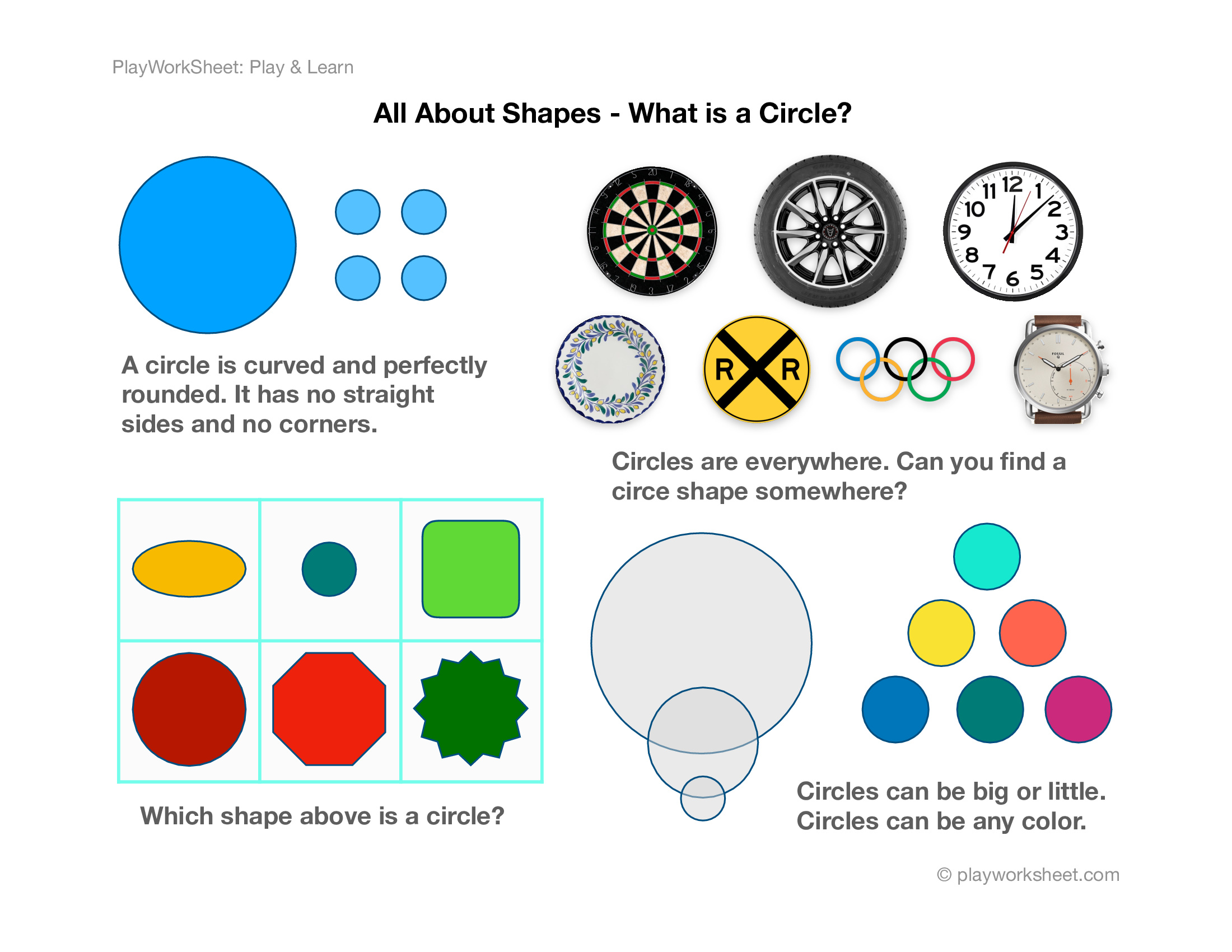 Circular Shapes Names
